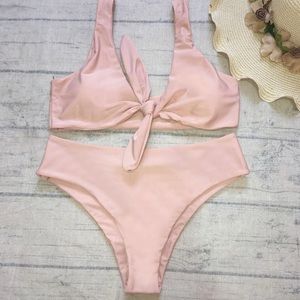 Swim | Blush Bikini In Size Medium | Poshmark